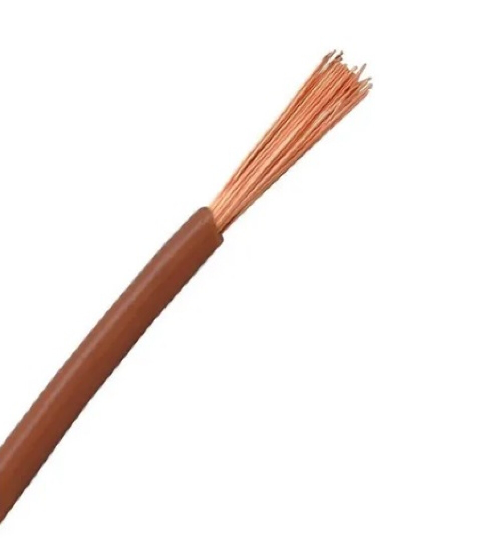CABLE UNIPOLAR 4mm2 MARRON | Electro Tucumán