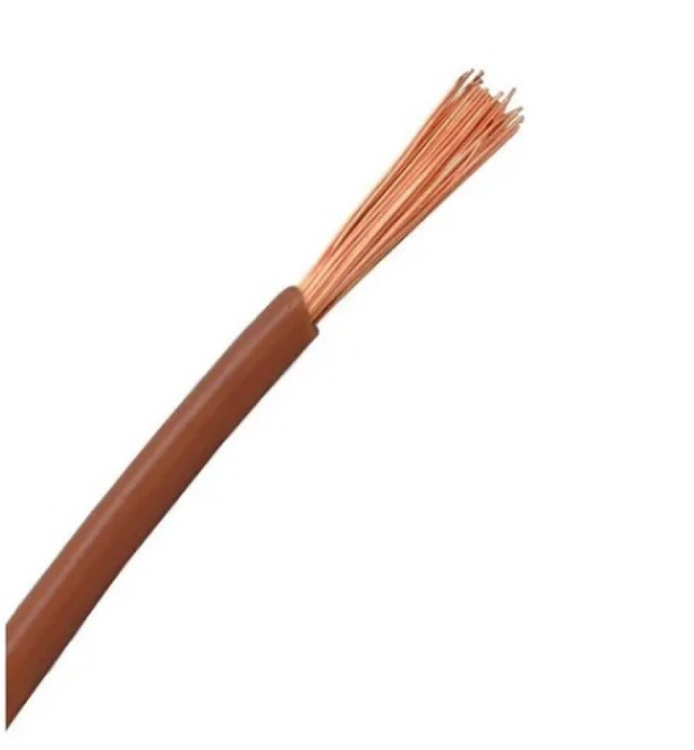 CABLE UNIPOLAR 2.5mm2 MARRON | Electro Tucumán