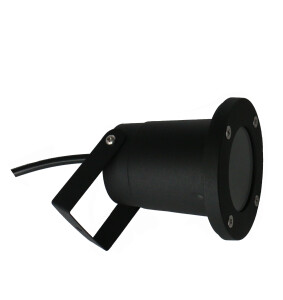 APLIQUE AL p/GU10 IP44 NEGRA | Electro Tucumán